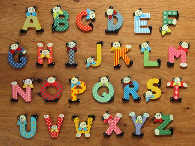 Wooden Name Letters For Children - Letters Abc by Etsy | ufurnish.com