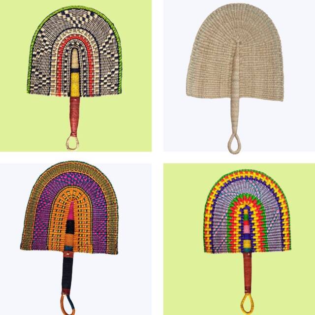 Bolga Fan - African Handwoven Decorative by Etsy | ufurnish.com