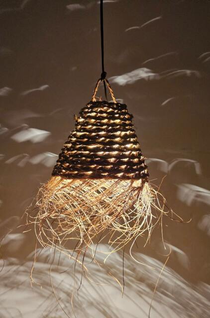 Straw Boho Pendant Light, Straw Lampshade by Etsy | ufurnish.com