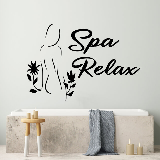 Wall Decals Spa Therapy Beauty Decal Vinyl Sticker Spa Salon Art Home ...