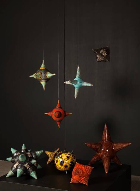 Modern Ceramic Sculpture, Star, Contemporary Ceramic, Art Object, Home ...