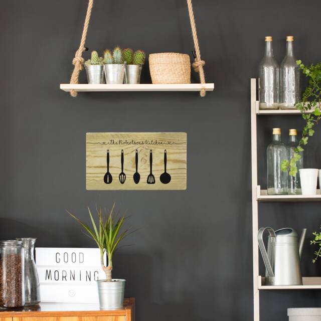 Custom Kitchen Sign, Personalised Wall Art, Decor, Housewarming Gift ...