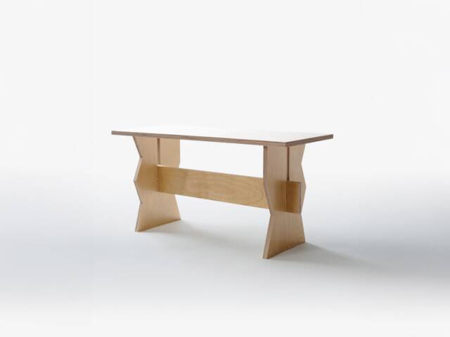 Barista Bench By Graine Studios - Baltic Birch Minimalist Coffee Corner ...