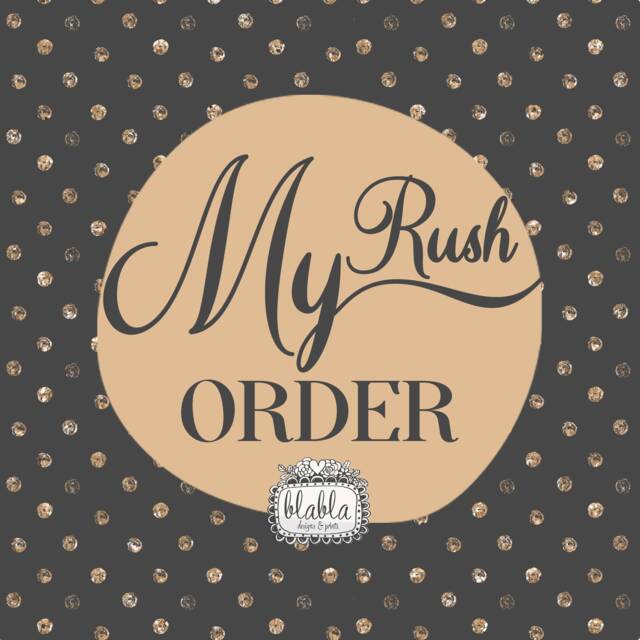 Rush My Order, 24H Design Turnaround, Quick Turnaround by Etsy ...