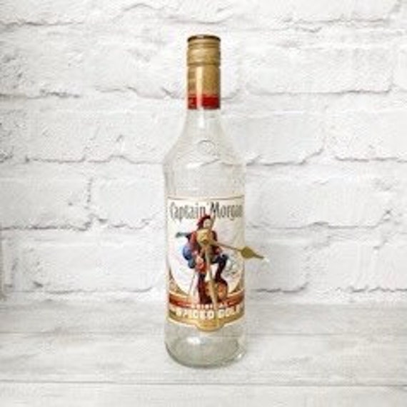 Captain Morgan Spiced Rum Bottle Clock Freestanding by Etsy | ufurnish.com
