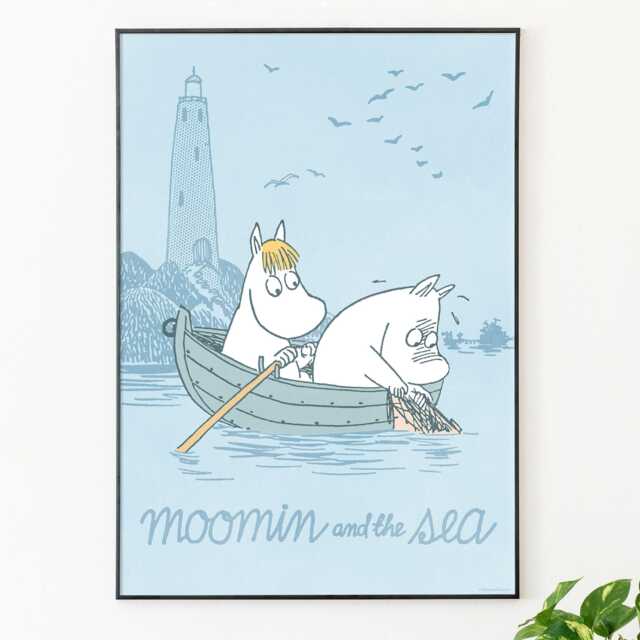 Moomin & The Sea, Comics Poster by Etsy | ufurnish.com
