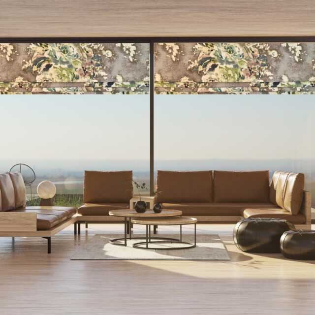 Faux Roman Shades - Custom Curtains - Lined Fake Decorative Valance ...