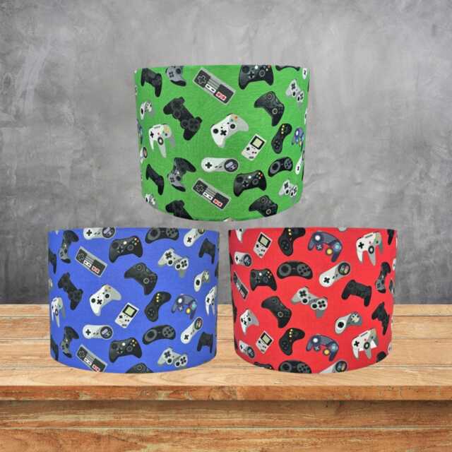 Gaming Lampshade Ceiling Light Shade For Boys Girls Kids Bedroom ...