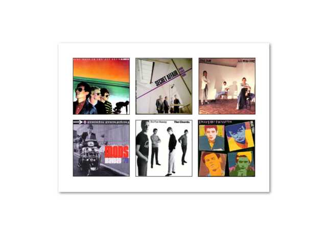 Mod Revival 70S Vinyl Albums - Art Print Home Decor Poster The Jam ...
