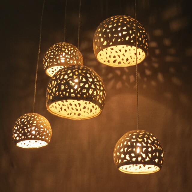 Pendant Lights. Ceramic Lamps. Chandelier Ceiling Lighting. Dining Room ...