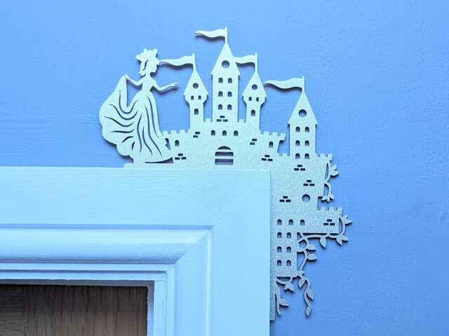 Princess Door Decorations, First Birthday Gift, Nursery Gift For Baby ...