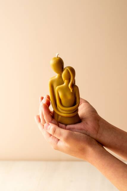 Couple Hugging Candle, Hug Body Family Candle Gift, Lovers Valentine's Day Gift by Etsy ...