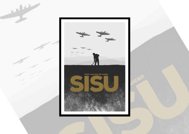 Sisu 2022 Inspired Minimalist Print - Alternative Movie Poster, War ...