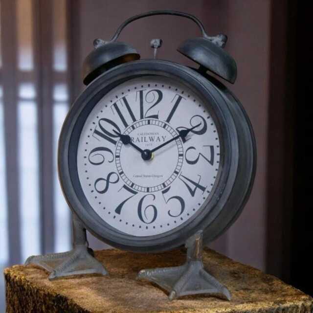 Quirky Desk Clock With Duck/Goose Feet - Traditional Fake Alarm Style ...
