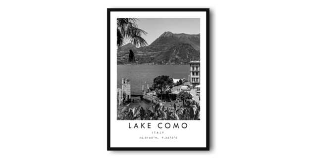 Lake Como Photography Print Minimalist Italy Wall Art by Etsy ...