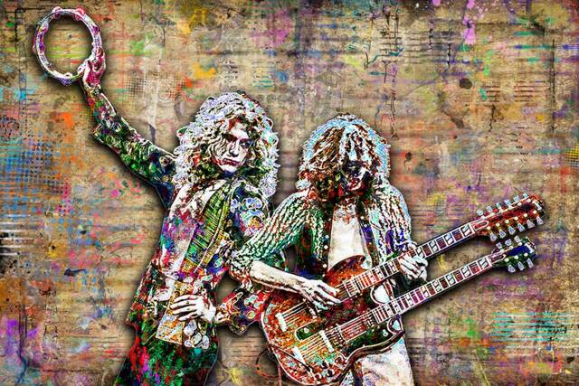 Led Zeppelin Print, Artwork, Art, Poster For Fans by Etsy | ufurnish.com
