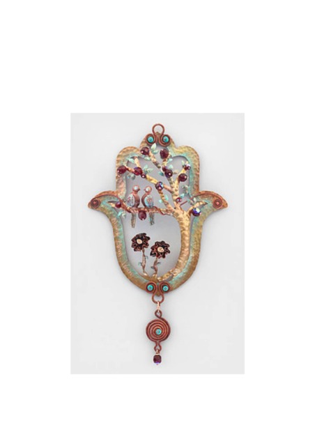 Beautiful Detailed Floral Hamsa With Tree & Birds by Etsy | ufurnish.com