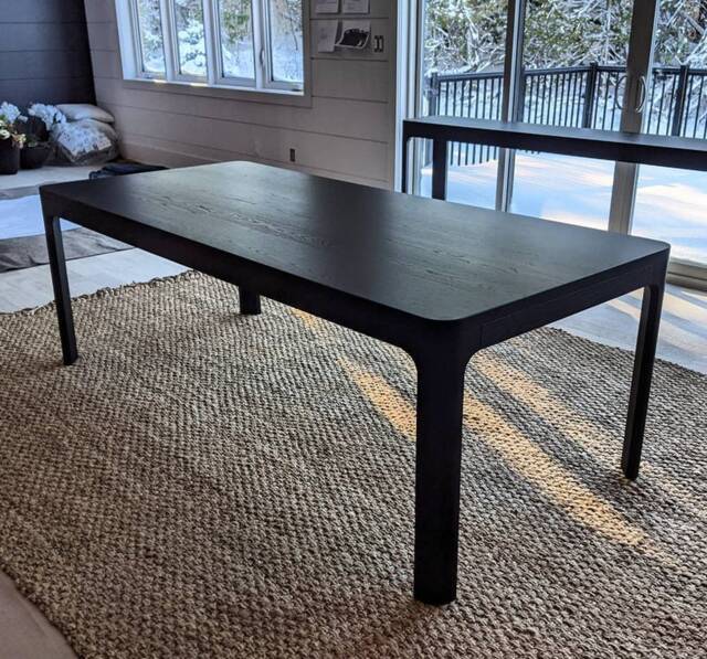 Contemporary Solid Ash Dining Table by Etsy | ufurnish.com