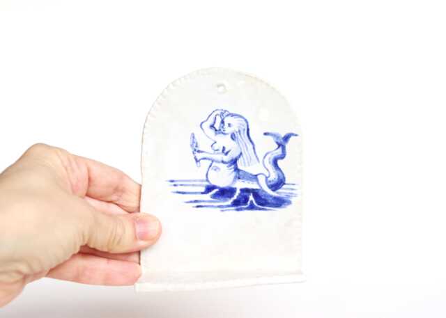 Wall Altar Shelf Ceramics Letter Case Handmade Maritim Sea Frisian ...