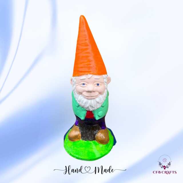 Hand Painted Garden Gnome, Gnome Garden, Outdoor Gift, Decor by Etsy ...