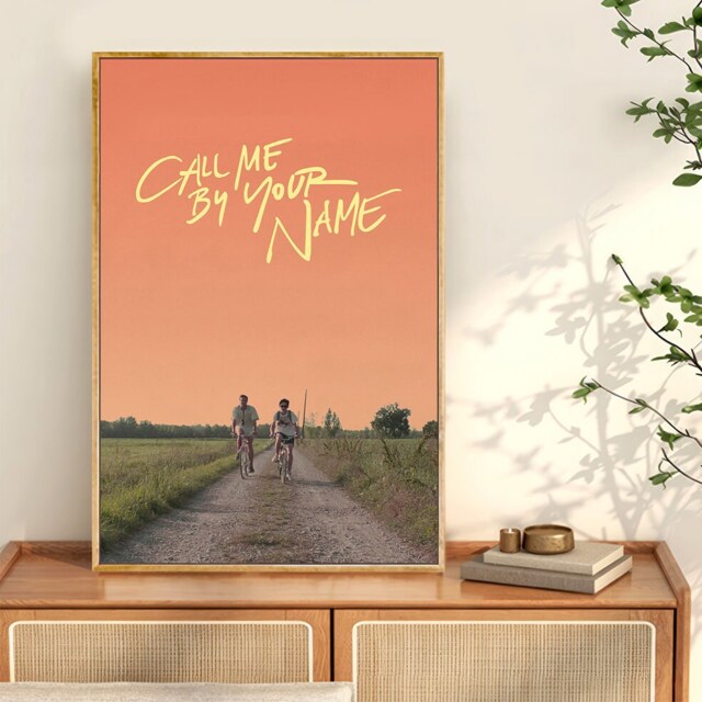 Call Me By Your Name Movie Poster, Movie Prints For Cinema Rooms, Wall Art Decor Print, Film ...