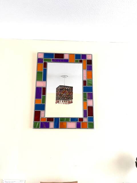 Mondrian Style Border Mirror by Etsy | ufurnish.com