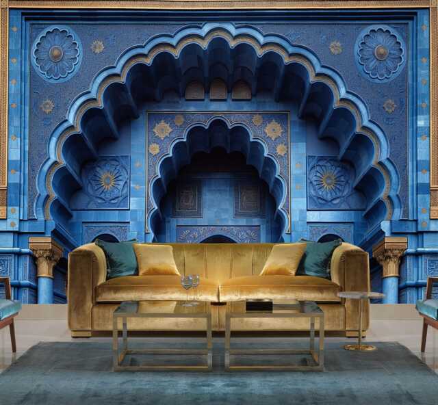 Arabian Nights Decoration Islamic Arches Gift, Art Print Photomural ...