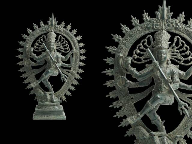 Mahakali Statue, Durga Sculpture, Goddess Kali Antique Hindu Dancing ...
