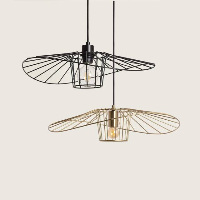 Mako - Modern Pendant Chandelier With Metal Shade Contemporary Lighting ...