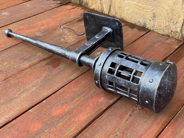 Sconce, Wall Lamp, Castle Sconce, Vintage, Antique, Midcentury, Viking ...