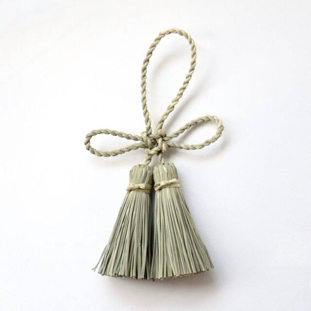 Japanese Rice Straw Tassel Ornament Woven Boho Wall Hanging by Etsy ...