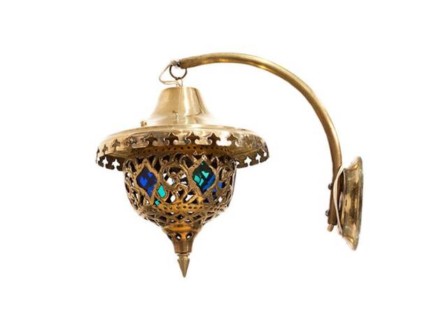 Wall Lamp Ali Baba - Bronze by Etsy | ufurnish.com