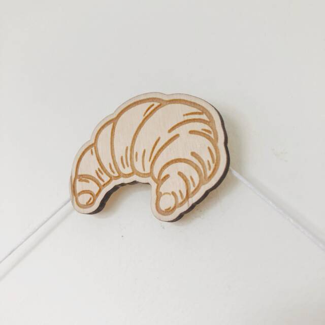 Croissant Wall Hook, Pastry Decor, Self Adhesive Nursery Kids Hanger ...