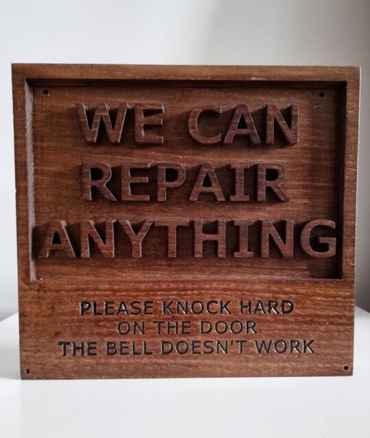 Personalised Wooden Wall Art With A Funny Sing Design - Perfect For ...