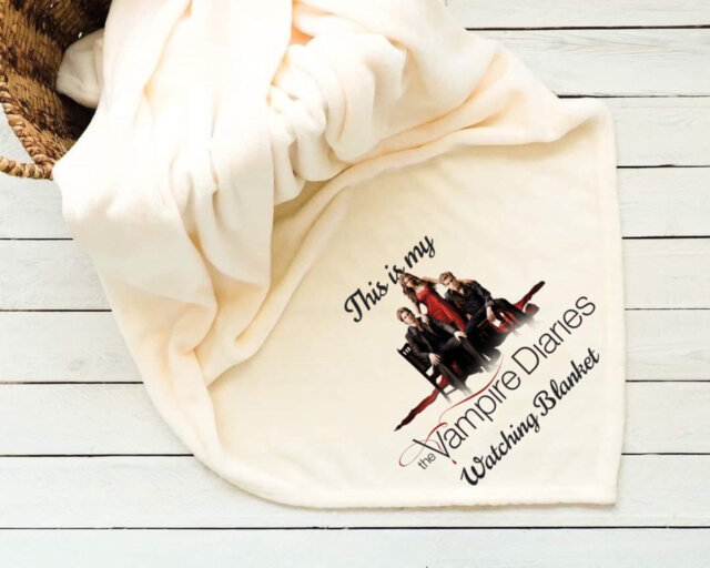 This Is My Vampire Watching Blanket by Etsy | ufurnish.com