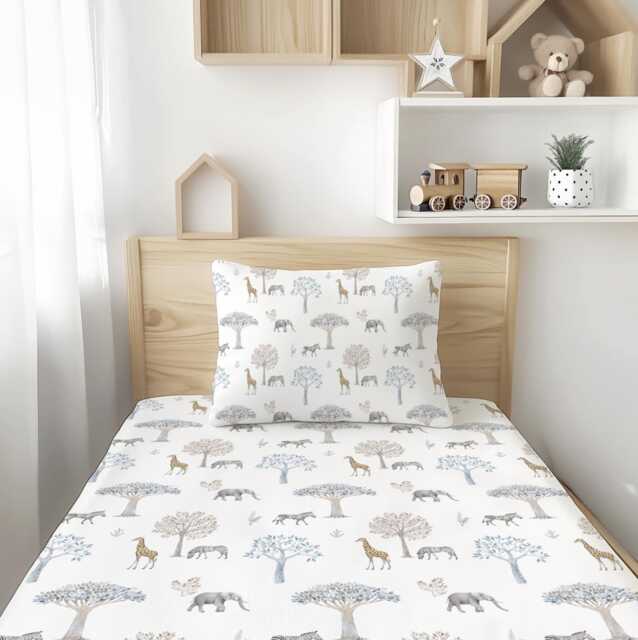 Plain Safari Bedding, Duvet Covers, Fitted Sheets, Kids & Baby Decor ...