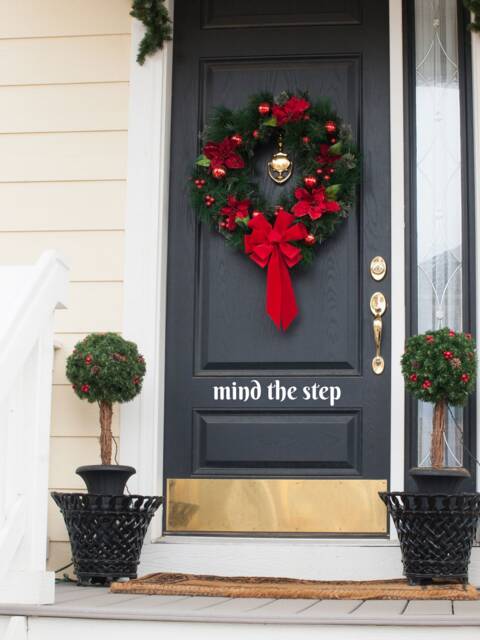 Mind The Step Sticker X 2 - Steps Window Vinyl Transfer Caution Sign by ...