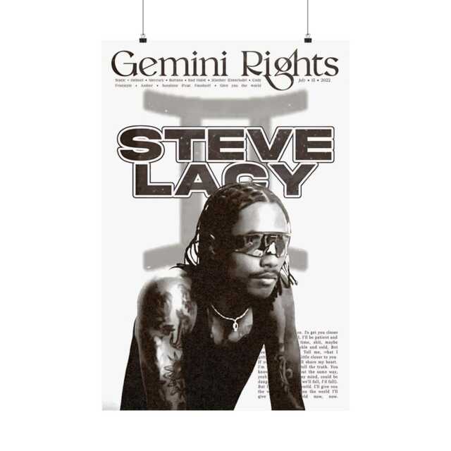 steve Lacy - Poster - Rap Poster, Hip-Hop by Etsy | ufurnish.com