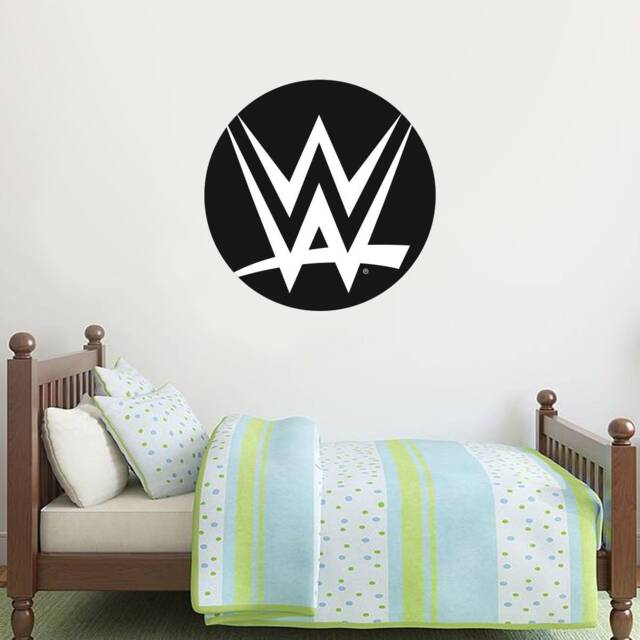 Wwe - Logo - Circle Wall Sticker by Etsy | ufurnish.com