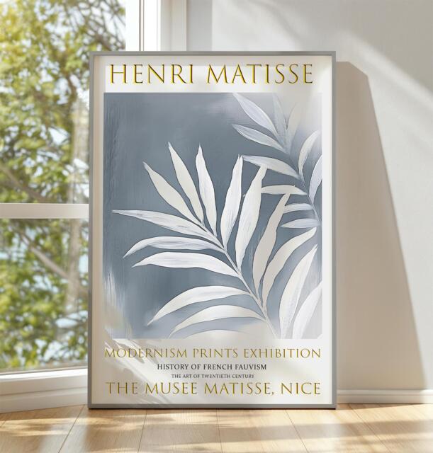 Henri Matisse Leaf Print Fauvist Modernism Wall Art by Etsy | ufurnish.com