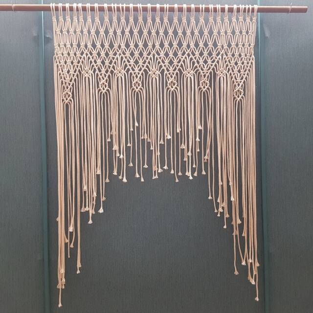 Large Macrame Wall Hanging Macrame Curtain Wedding Backdrop Wedding ...