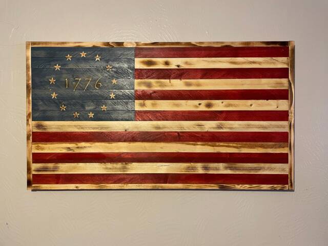 Handmade Wooden Flags by Etsy | uFurnish.com