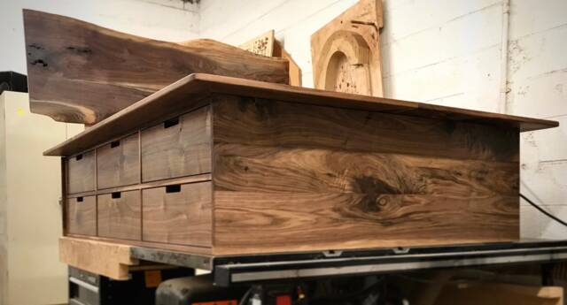 Double Decker Storage Platform Bed by Etsy | ufurnish.com