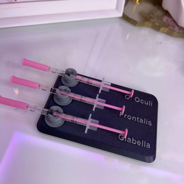 3x Syringe Tray Holder Organiser For Botox Aesthetics - Black by Etsy ...