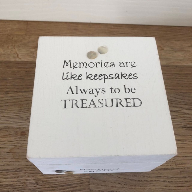 Shabby Personalised Chic Box in Memory Of Loved One Dad Memory ...