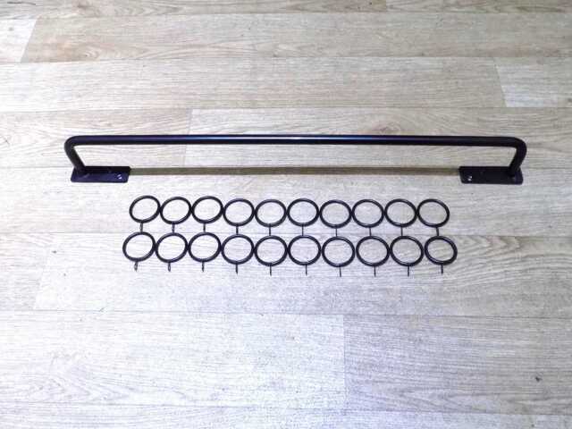 Handmade Wrought Iron Curtain Rail Set French Style, Heavy Duty by Etsy ...