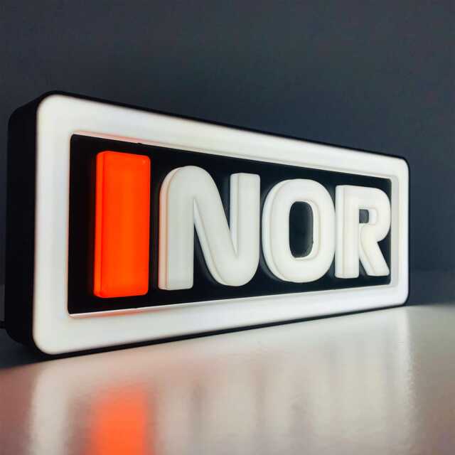 Personalised Formula 1 Name Abbreviations, Led Display, Sign ...