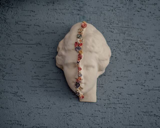 Modern Wall Decor, Helen Sculpture, Hanging Statue, Handmade Art by ...