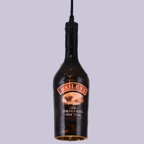 Baileys Irish Bottle Hanging Pendant Light - Pendant Lamp Made Form ...