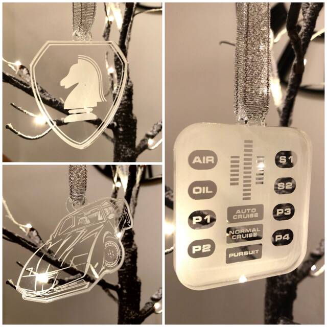 Knight Rider Inspired Christmas Tree Decorations by Etsy | ufurnish.com